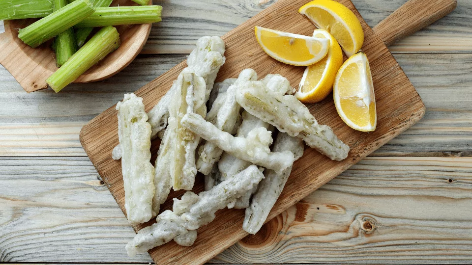 Sicilian Fried cardoons