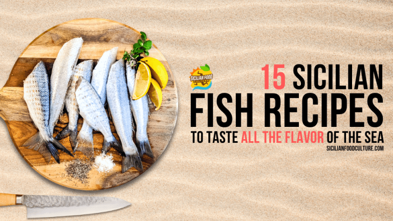 15 Sicilian fish recipes to taste all the flavor of the sea - Sicilian ...